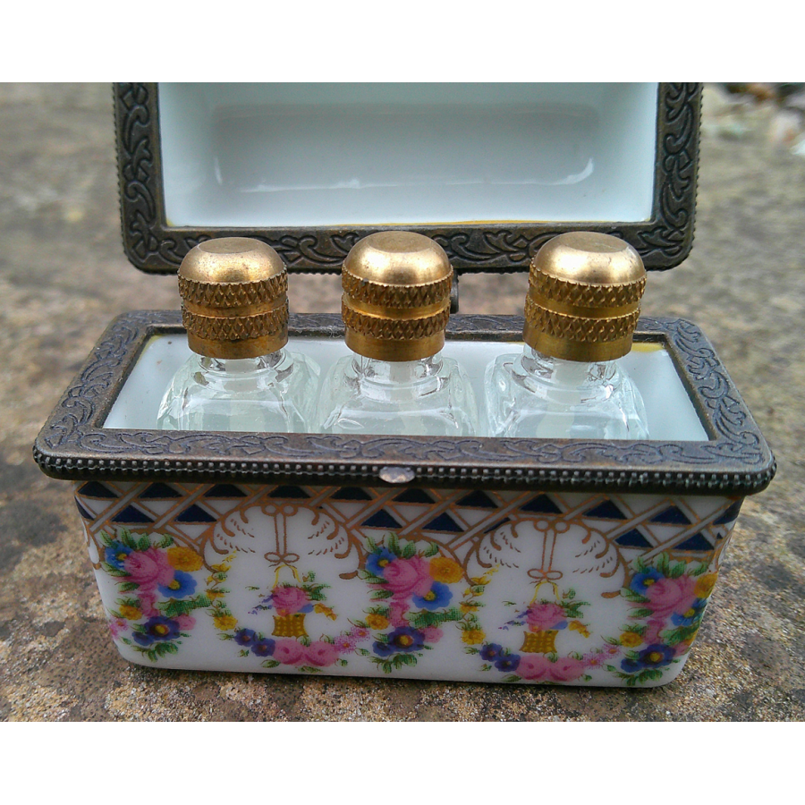 Vintage Limoges Perfume Chest