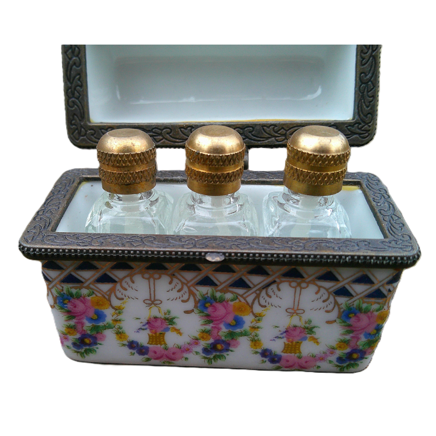Vintage Limoges Perfume Chest